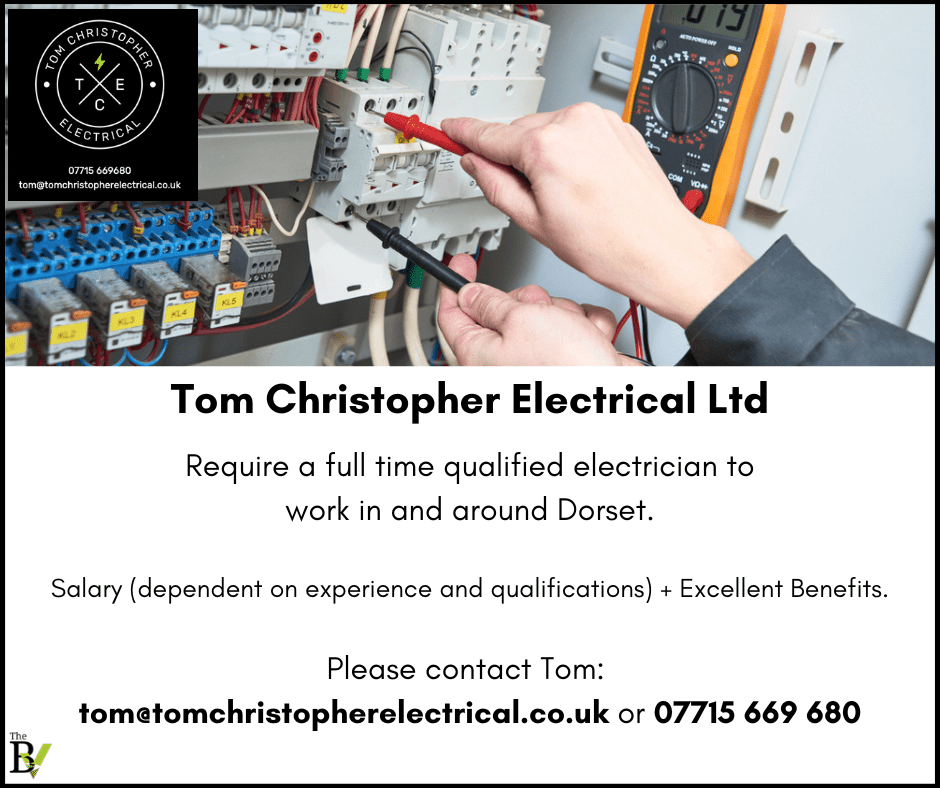 Qualified Electrician Required | Tom Christopher Electrical Ltd - The BV