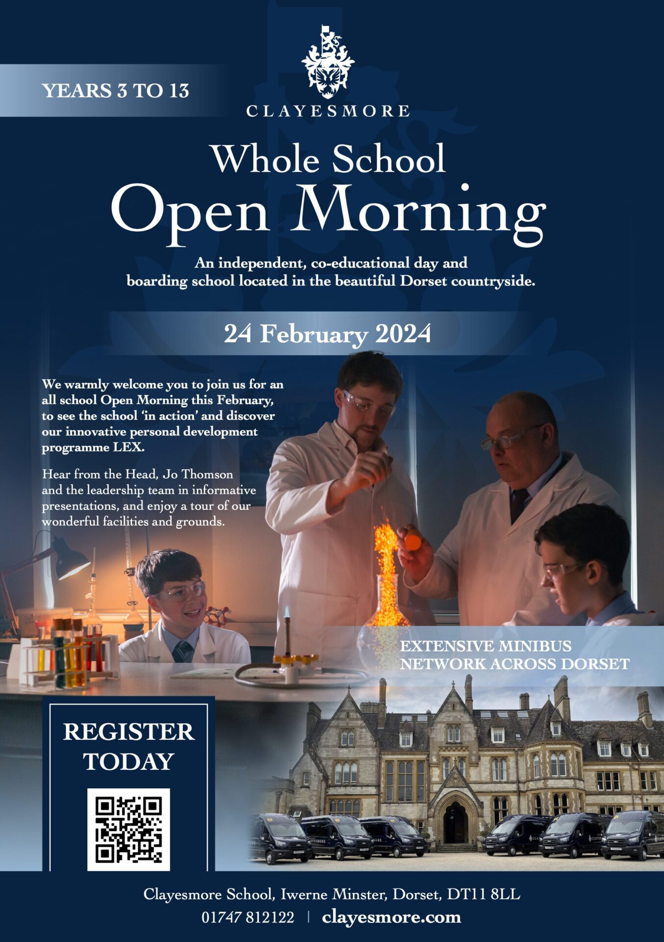 Clayesmore Whole School Open Morning - The BV