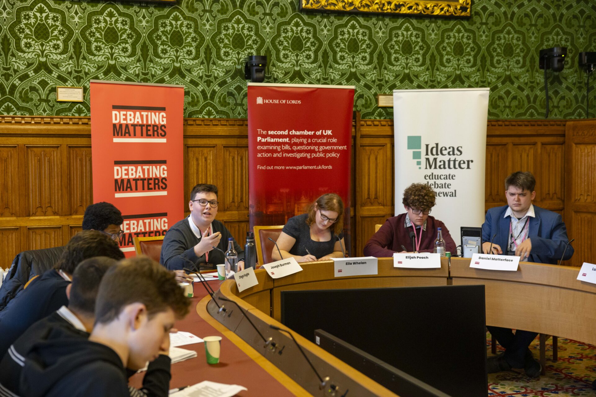 Gillingham School students debate in parliament - The BV