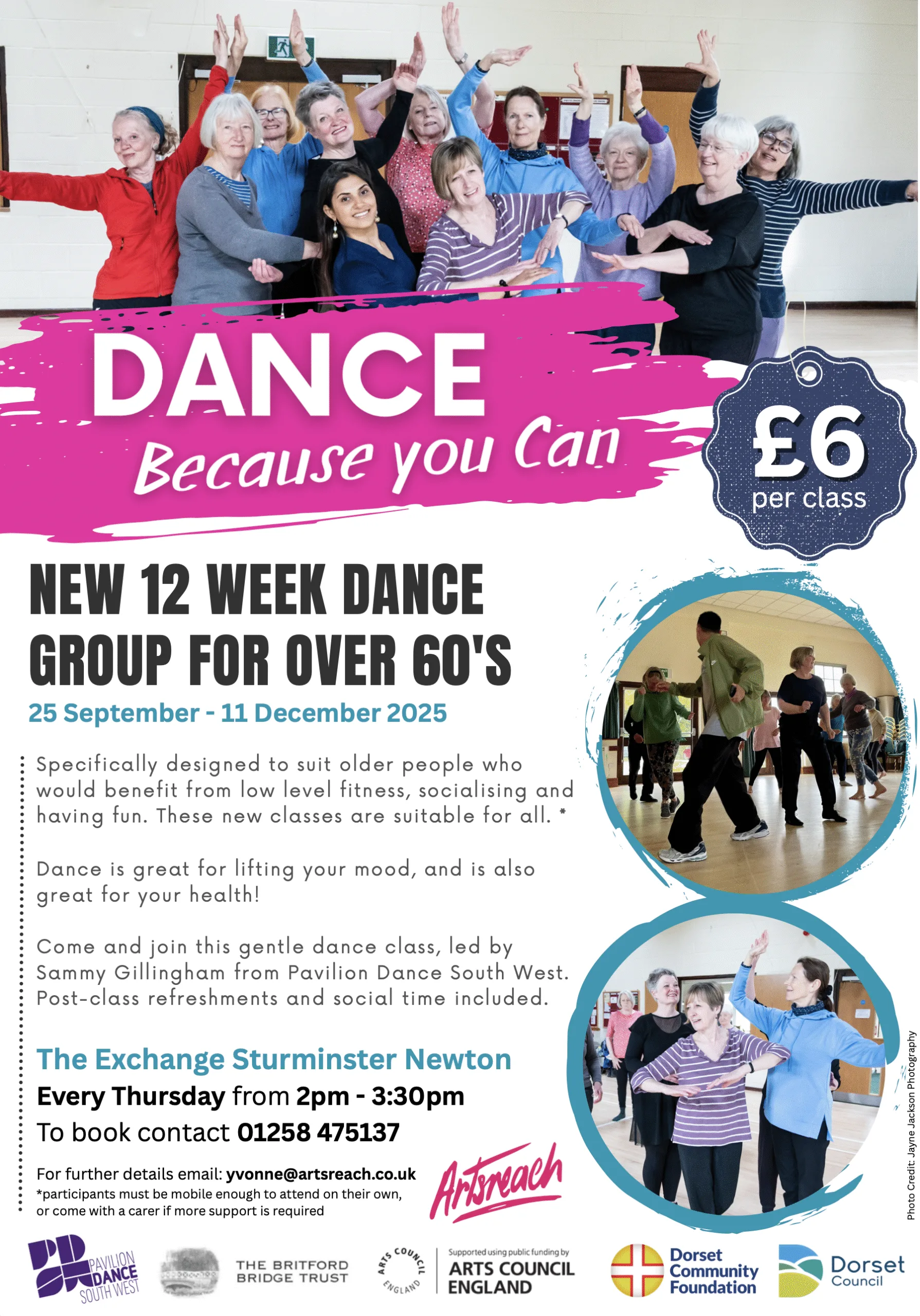 Step into autumn with a new dance class for the over 60s - The BV